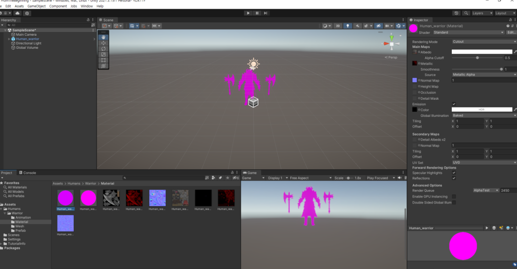 [Unity Tip] 1. How to fix pink prefabs when using URP. - All Honey Tip