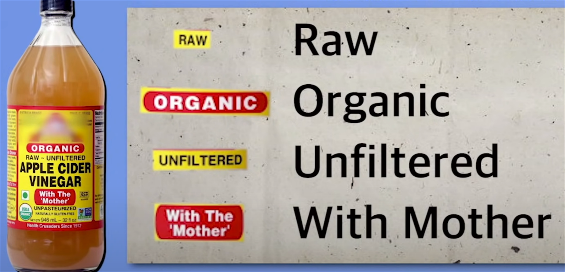 5. 브래그 유기농 사과 식초 먹는 방법 (소화불량, 혈당, 인슐린, 향균, 다이어트) - All Honey Tip